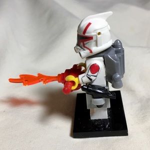 Lego | Other | Lego Custom Starwars Commander Minifigure Wjetpac | Poshmark